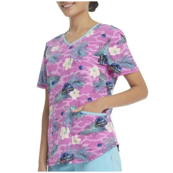 Scrubstar | Tops | M Medium New Scrubstar Jurassic Park World Dinosaur ...